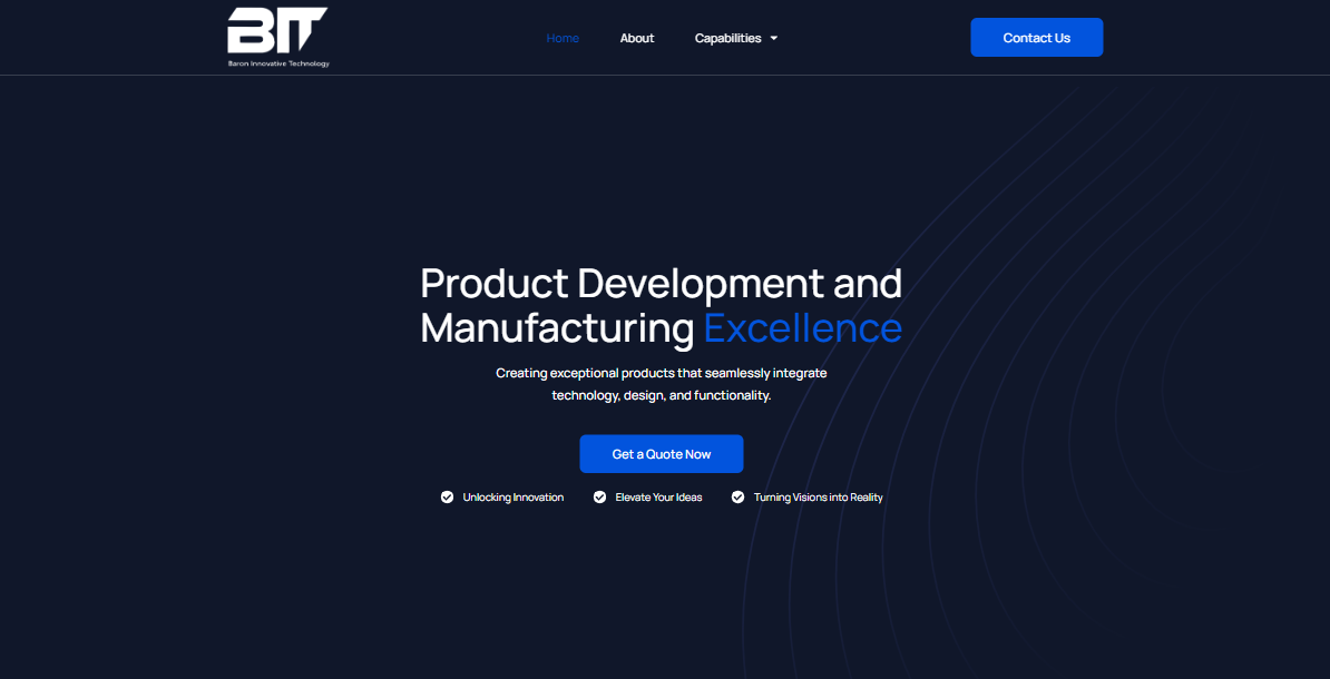 Capabilities | Baron Innovative Technology
